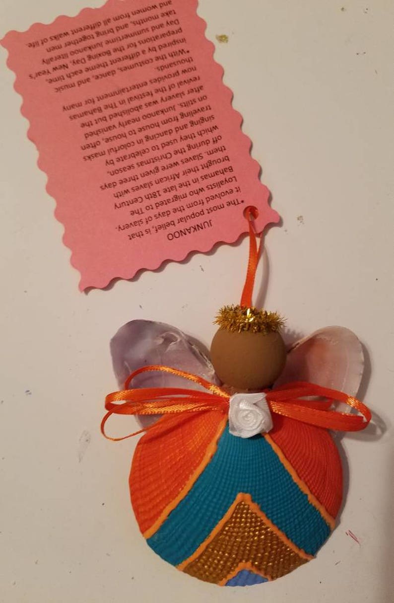 Bahamas Junkanoo Angel Junkanoo Seashell Angel Shell Angel - Etsy