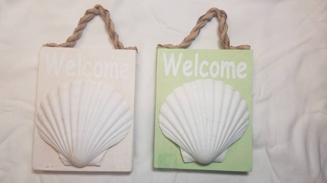 Welcome Sign Coastal Decor Sign Beach Sign Pool Decor - Etsy