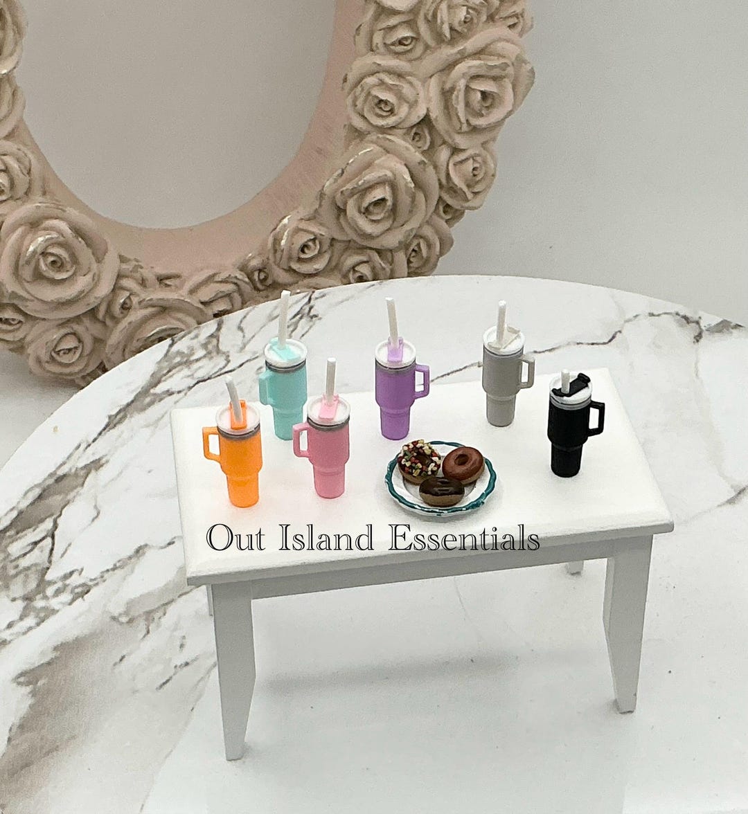 1:12 Scale Dollhouse Thermal Cup | Miniature Doll Popular Cup ...