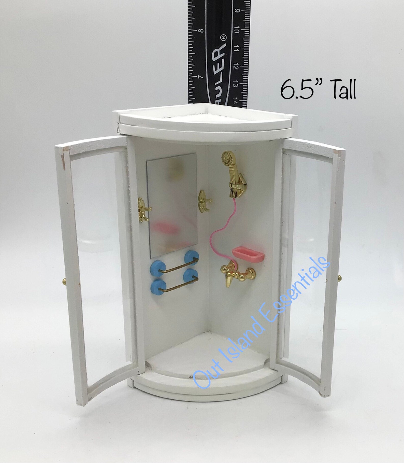 Miniature Shower Stall I Miniature Bathroom I Miniature - Etsy