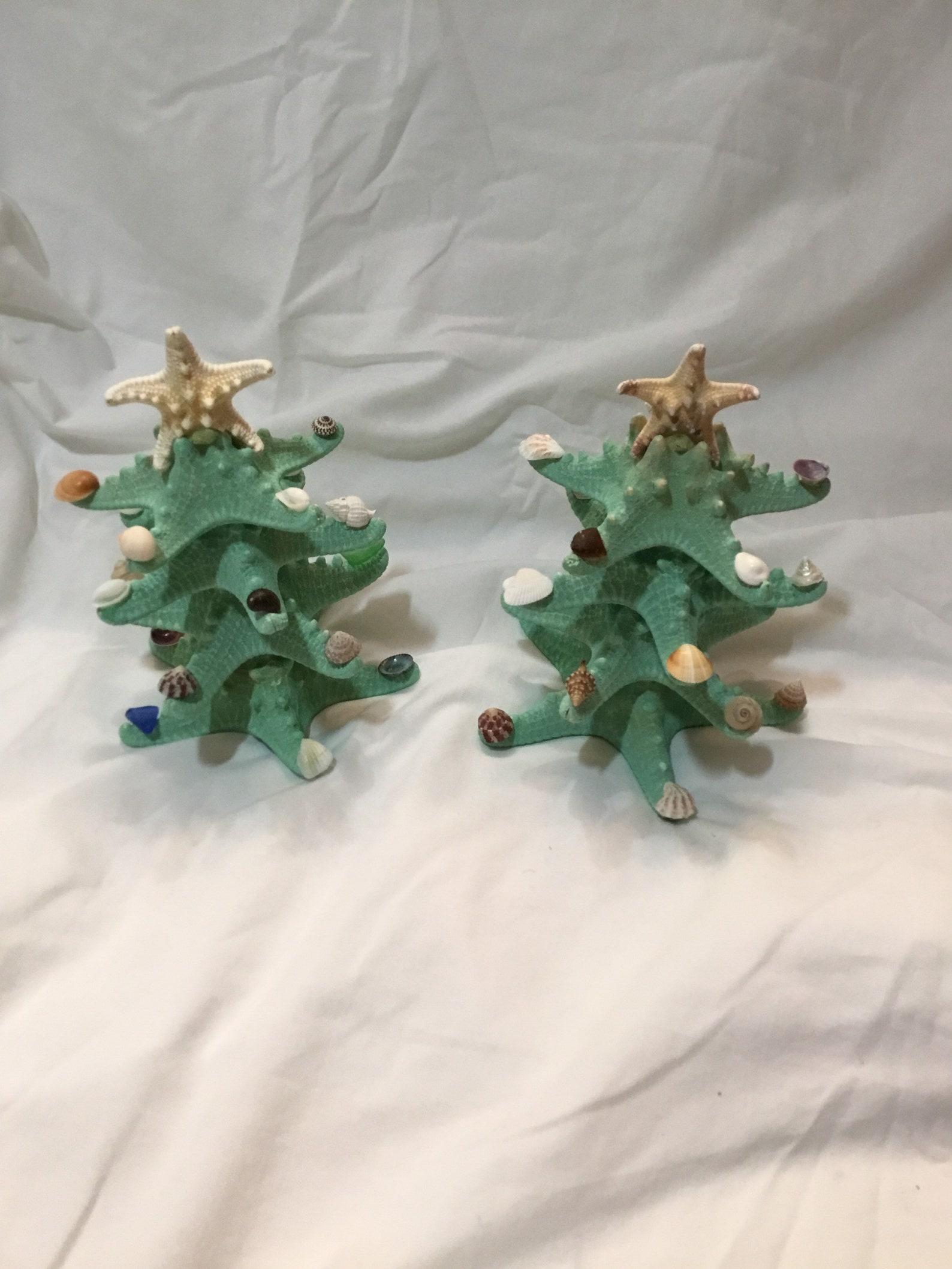 Starfish Christmas Tree Decoration I Jingle Bell Starfish - Etsy