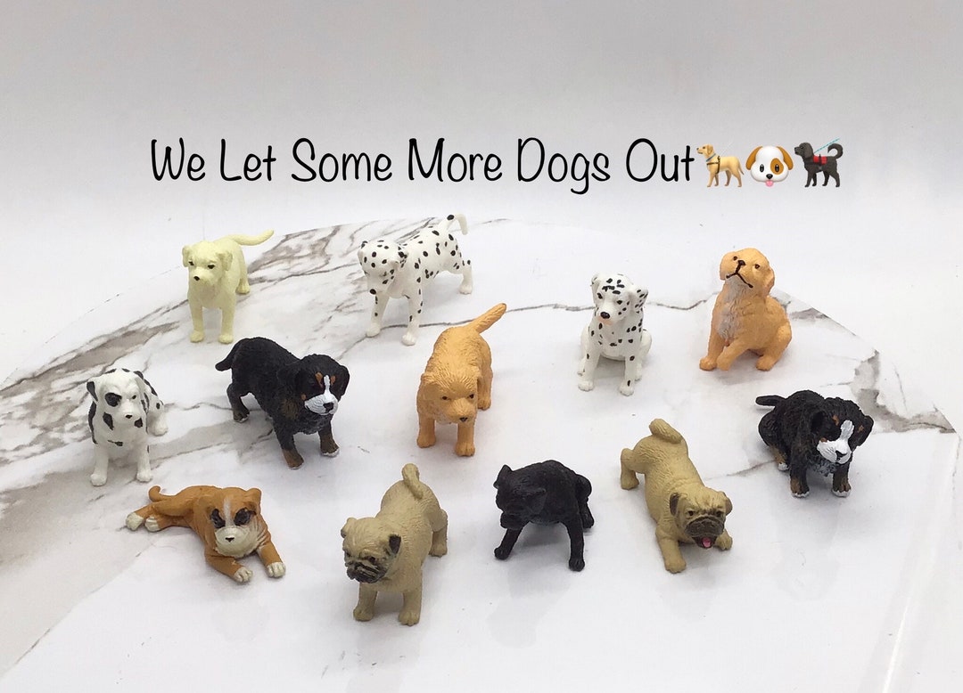 Miniature Family Dogs I MORE Dollhouse Miniature Pets I Miniature Furry ...
