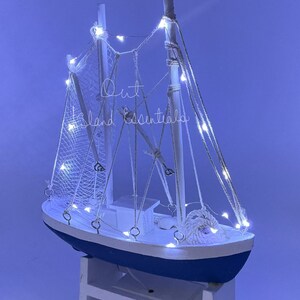 Sailboat Replica I Display Sail Boat I Stunning Lighted Boat Display I ...