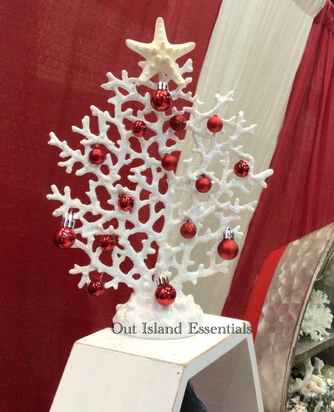 Faux Christmas Coral Display | Christmas Coral Decoration | Eco ...
