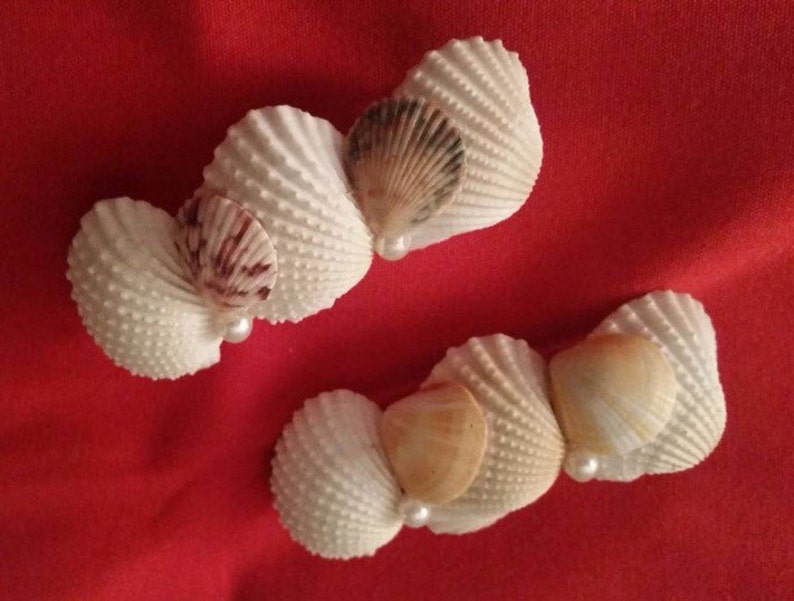 Seashell Hair Clip Coastal Clip Shell Hair Clip Hair | Etsy