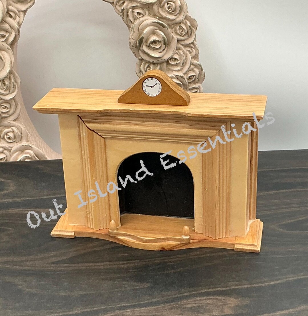 Miniature Mantel Clock I Dollhouse 1:12 Scale Miniature Accessories - Etsy