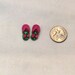 One Pair Dollhouse Miniature Flip Flops I Miniature Doll Shoes I ...