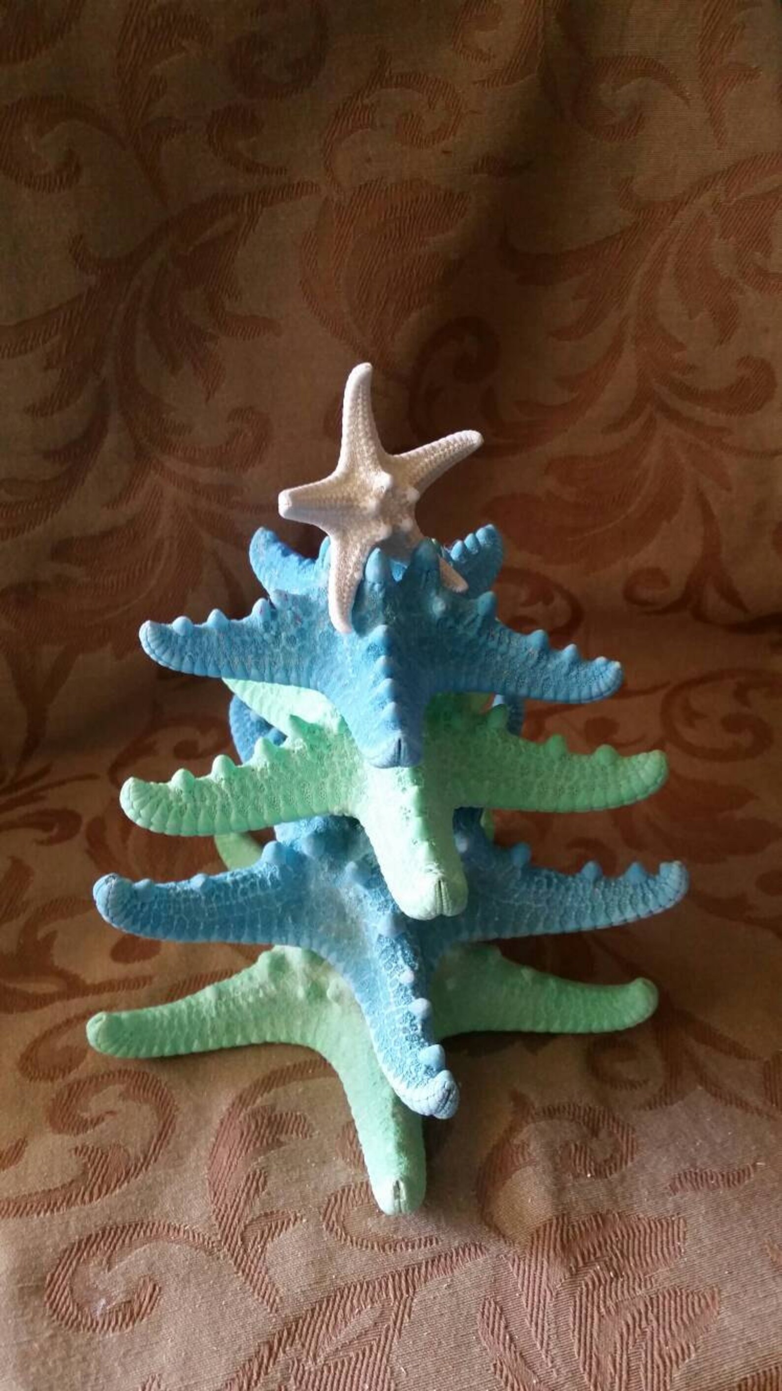 Starfish Christmas Tree Decoration Rhinestone Starfish - Etsy