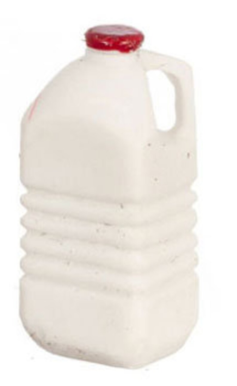 Miniature Gallon of Milk Dollhouse Bottle of Milk I - Etsy