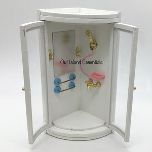 Miniature Shower Stall I Miniature Bathroom I Miniature Bathroom Shower ...