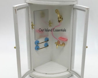 Miniature Corner Shower I Miniature Bathroom I Miniature Bathroom ...