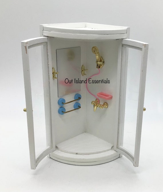 Miniature Shower Stall I Miniature Bathroom I Miniature - Etsy