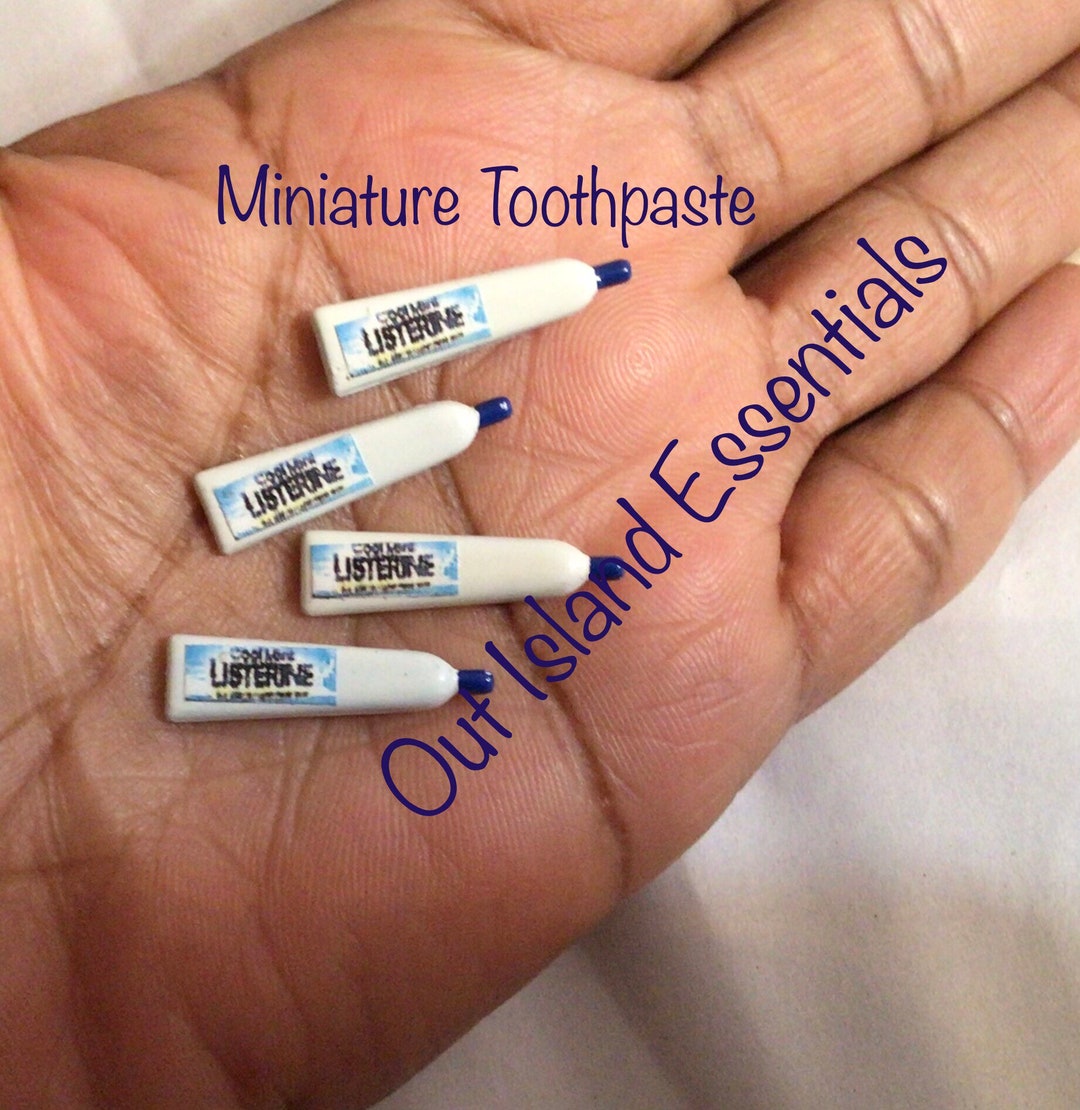 Miniature Toothpaste I Miniature Toiletries I Miniature - Etsy