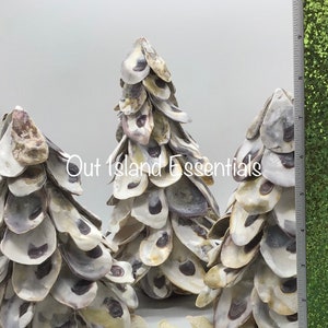 Oyster Shell Tree I Seashell Christmas Tree I Coastal Christmas Tree I ...