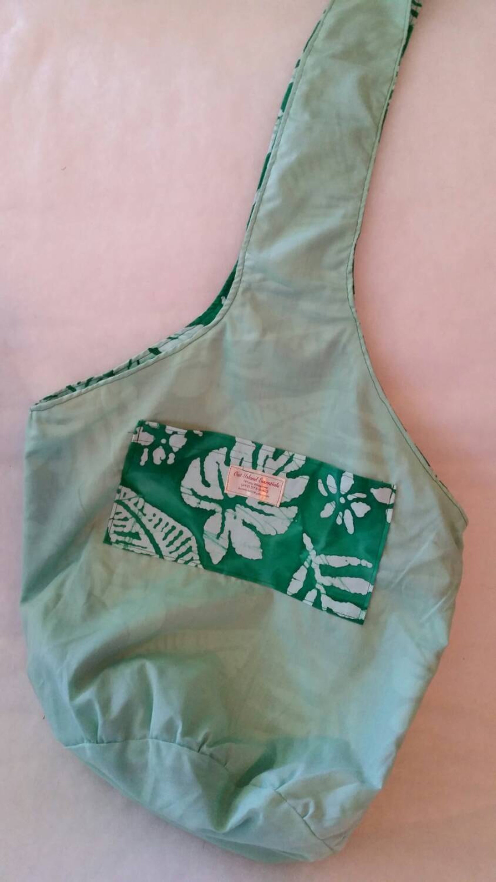 Beach Bag I Fabric Bucket Bag I Deep Fabric Bag I Green Market - Etsy