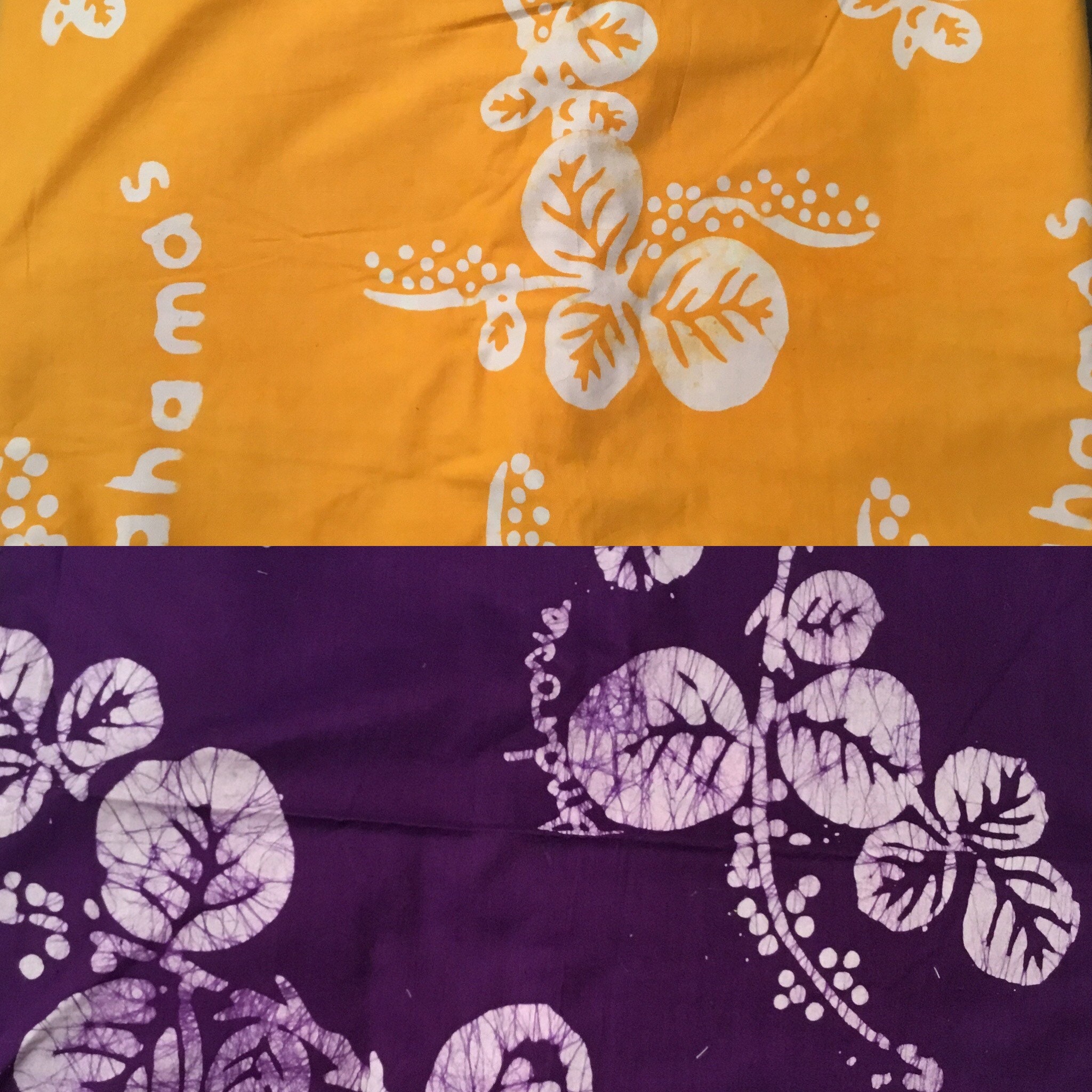 Androsia Fabric I Bahamian Androsia I Hand Dyed Batik Fabric I - Etsy