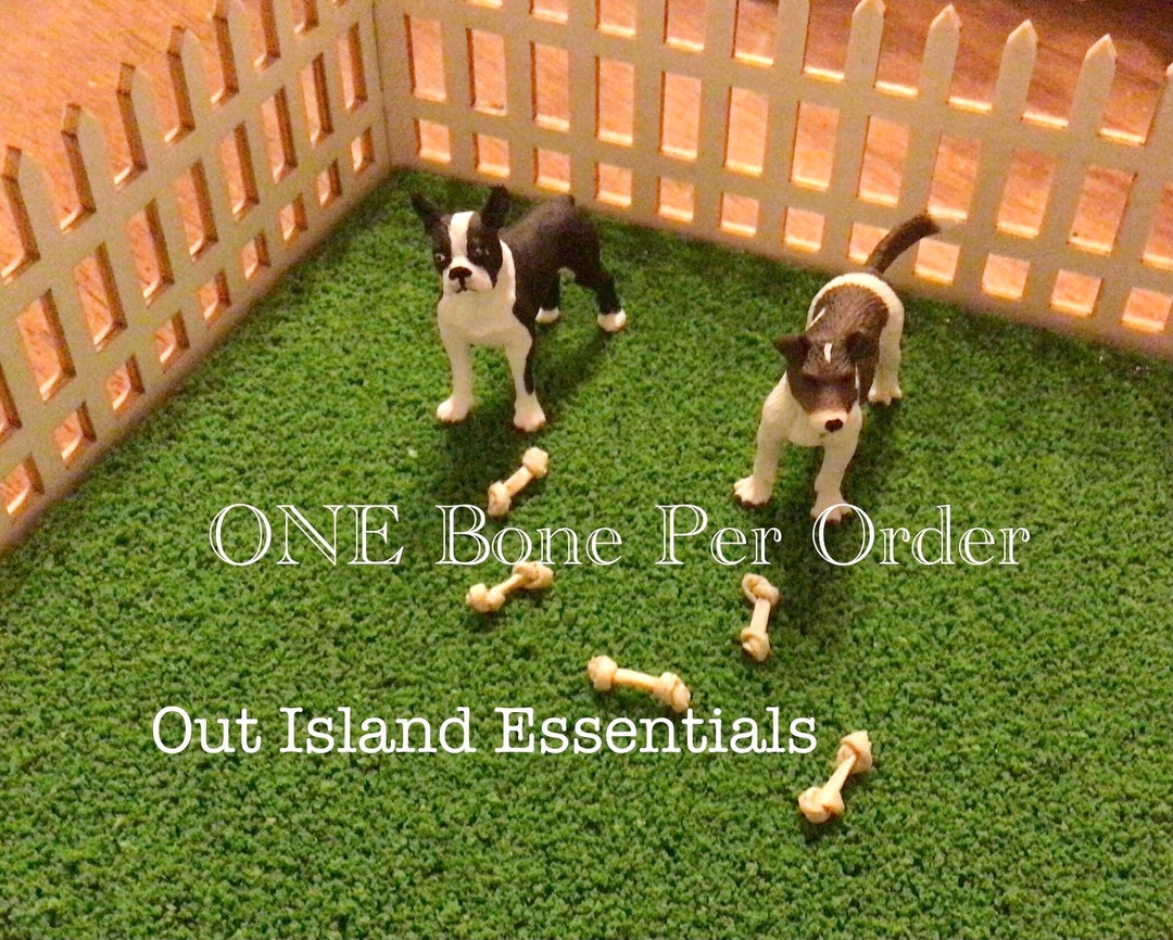 Miniature Dog Bones I Miniature Dollhouse Pets I Miniature Dog Bones ...