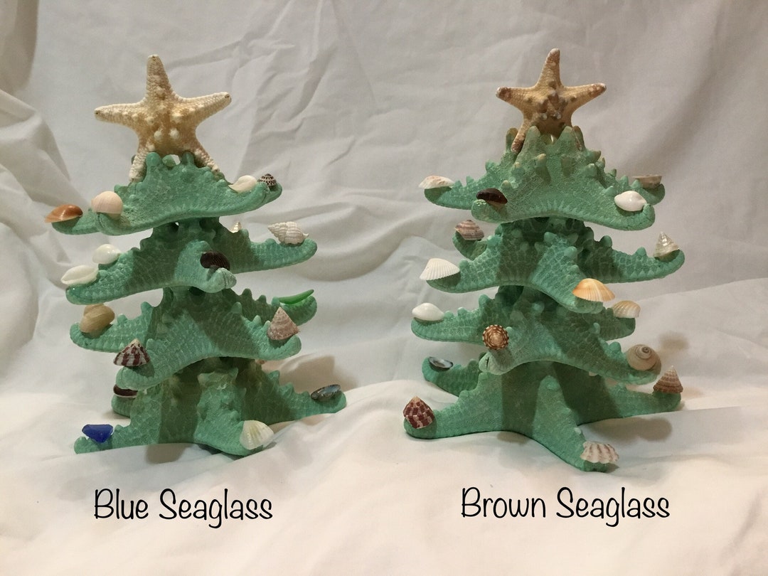 Starfish Christmas Tree Decoration I Jingle Bell Starfish Christmas ...