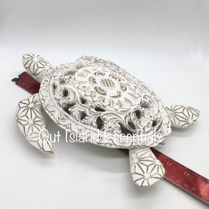 Ornate Turtle Statue I Turtle Love I Coastal Turtle Decor I Stunning ...