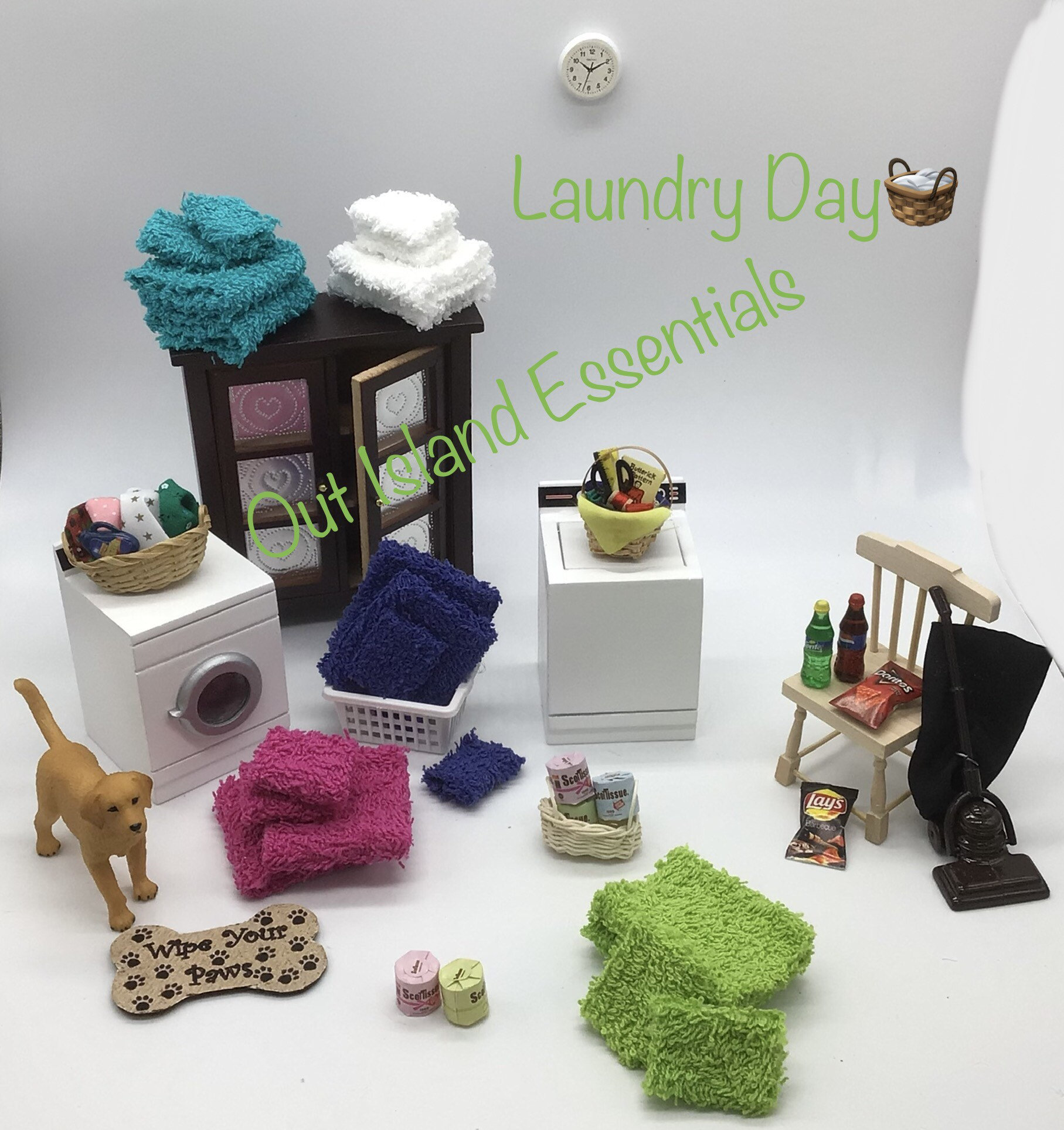 Dollhouse Miniature Cleaning I Dollhouse Clean up I Miniature - Etsy