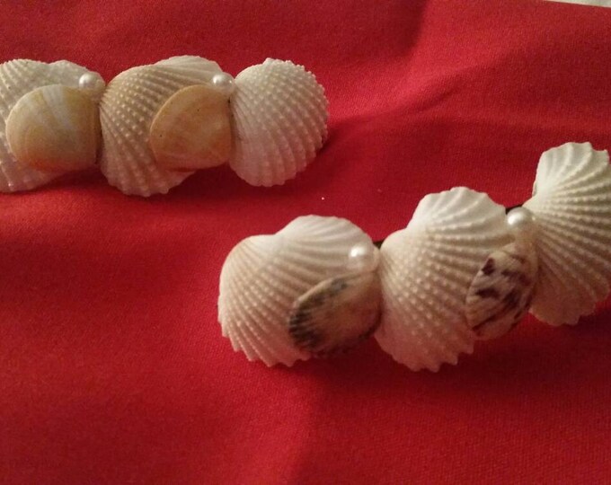 Seashell Hair Clip Coastal Clip Shell Hair Clip Hair - Etsy