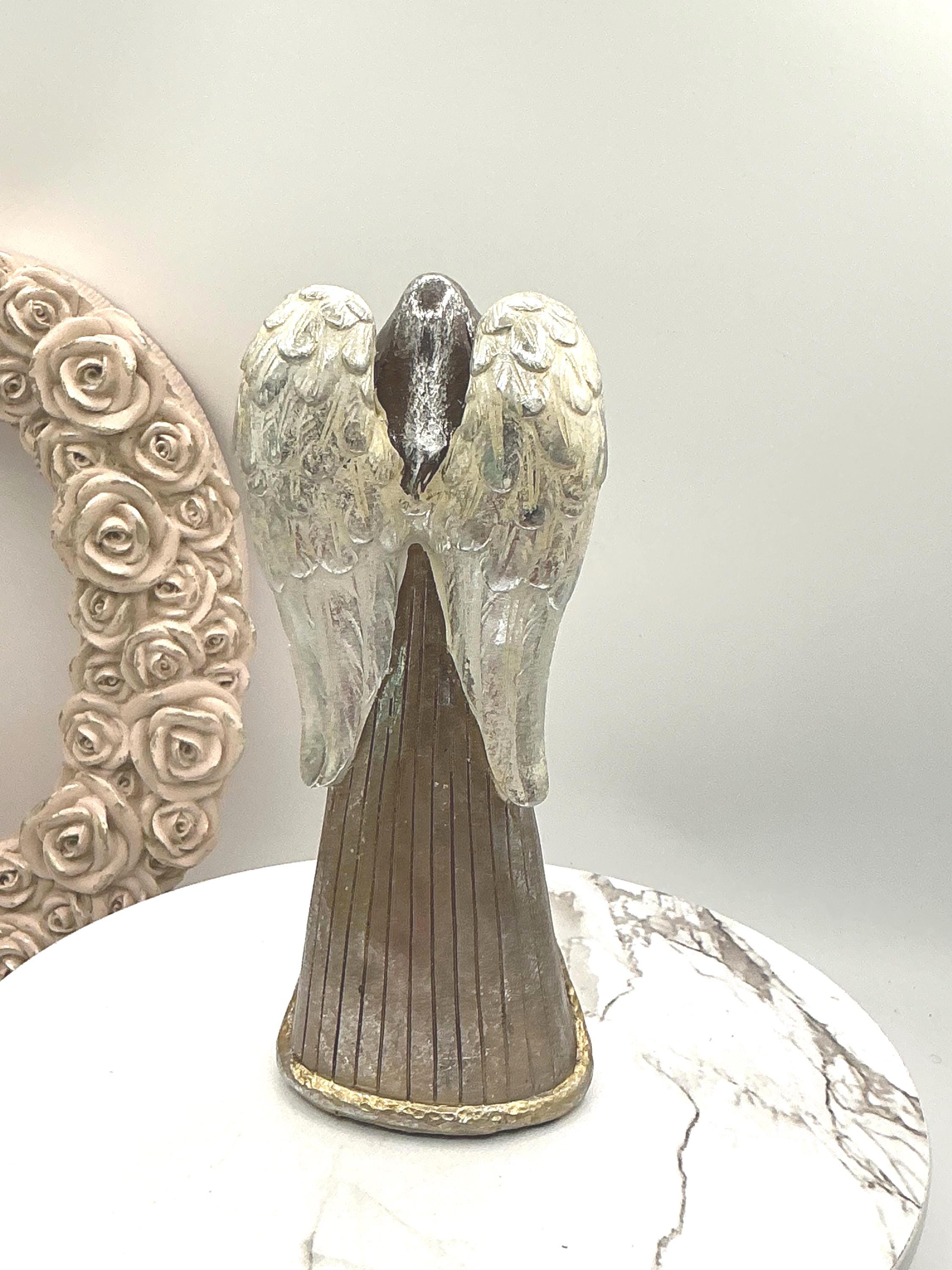 Brunette Golden Bronze Stunning Christmas Angel | Brushed Aged Beige ...