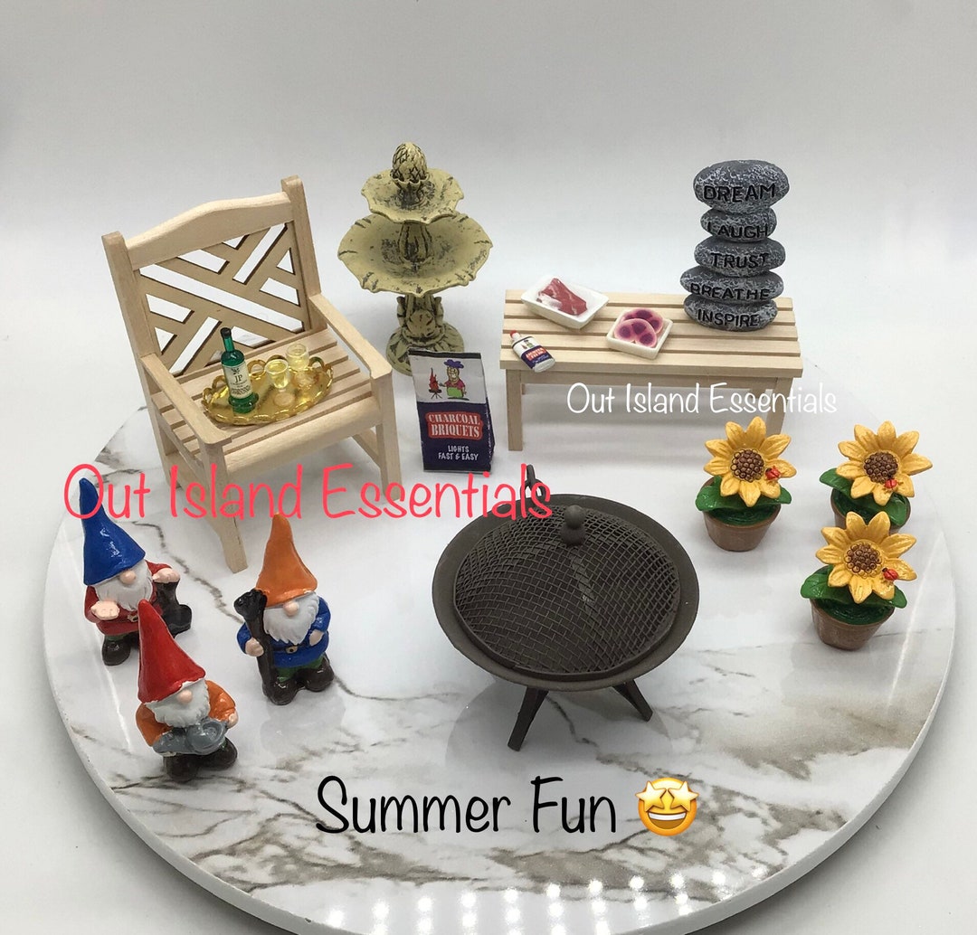 Miniature Dollhouse Gardening Decor I Dollhouse Vegetable Garden ...