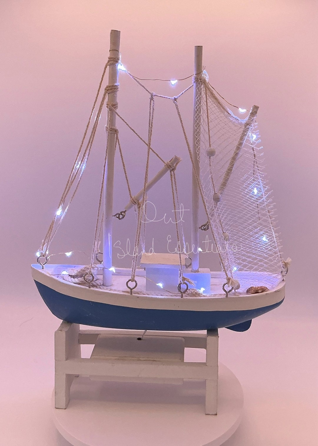 Sailboat Replica I Display Sail Boat I Stunning Lighted Boat Display I ...