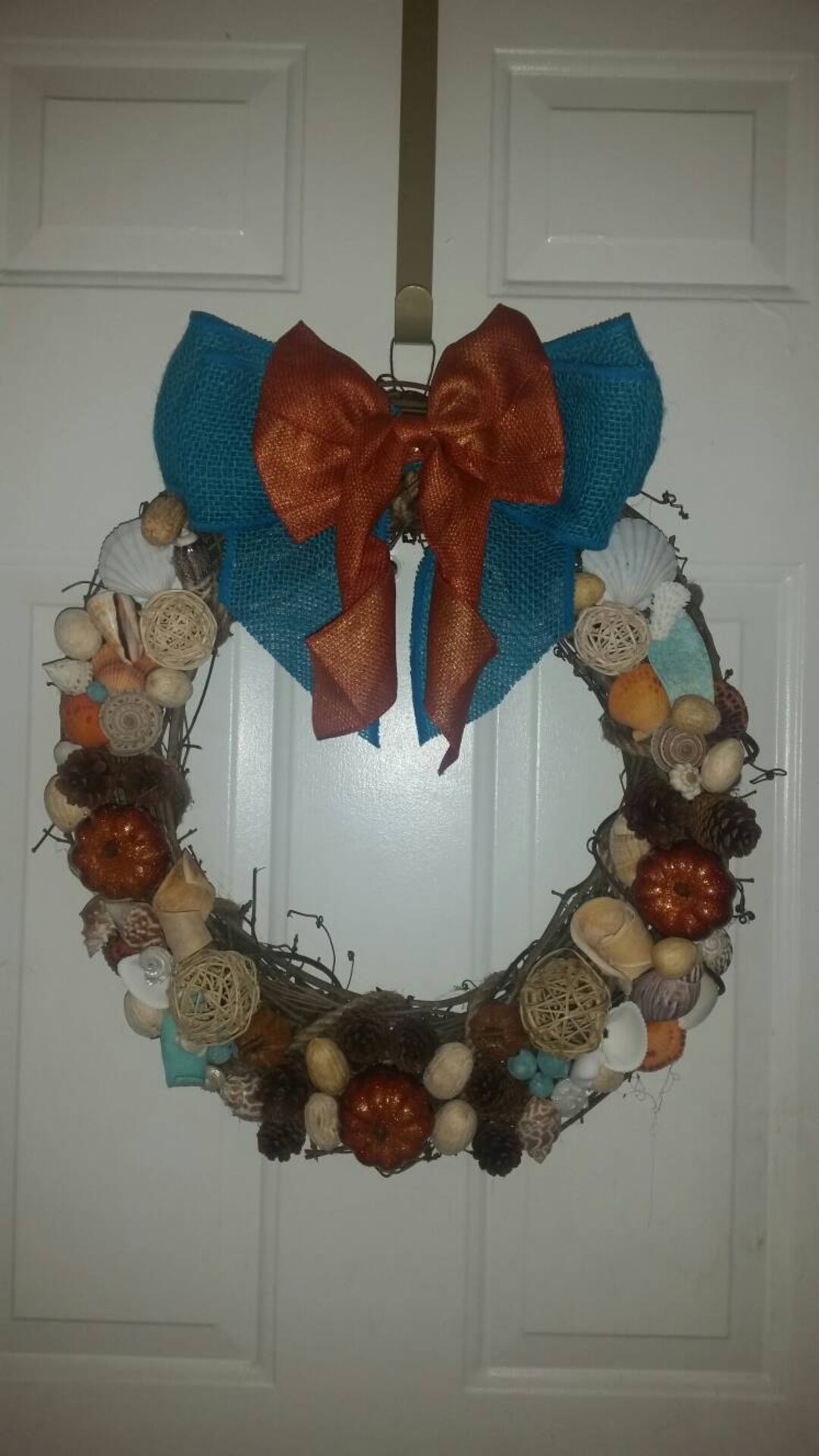 18 Autumn Coastal Wreath I Coastal Wreath I Fall Coastal - Etsy