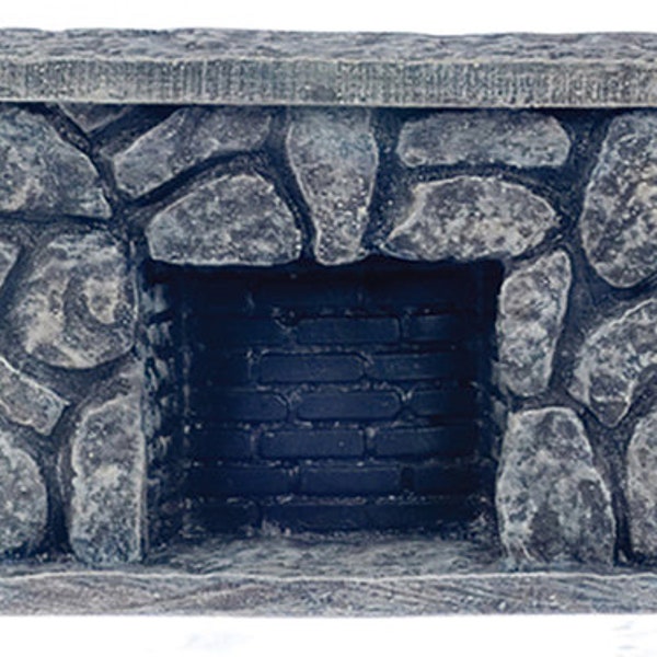 Stone Fireplace - Etsy