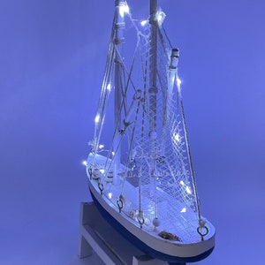 Sailboat Replica I Display Sail Boat I Stunning Lighted Boat Display I ...