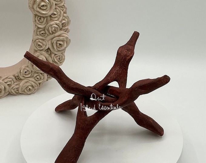 Center Post Base- Display Stand for Shells and Other Hollow Objects- 5 ...