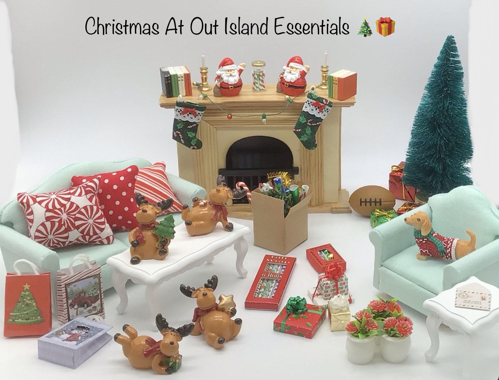 Miniature Dollhouse Christmas I Assorted Miniature Christmas - Etsy