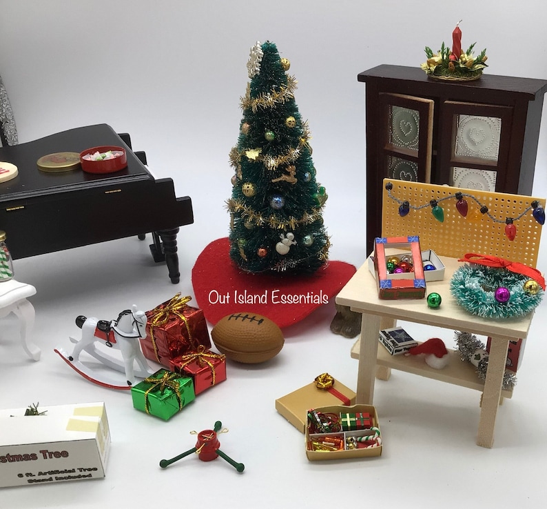 Miniature Dollhouse Christmas I Assorted Miniature Christmas - Etsy