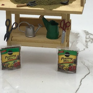 Dollhouse Gardening Soil I Dollhouse Vegetable Garden Essentials I ...