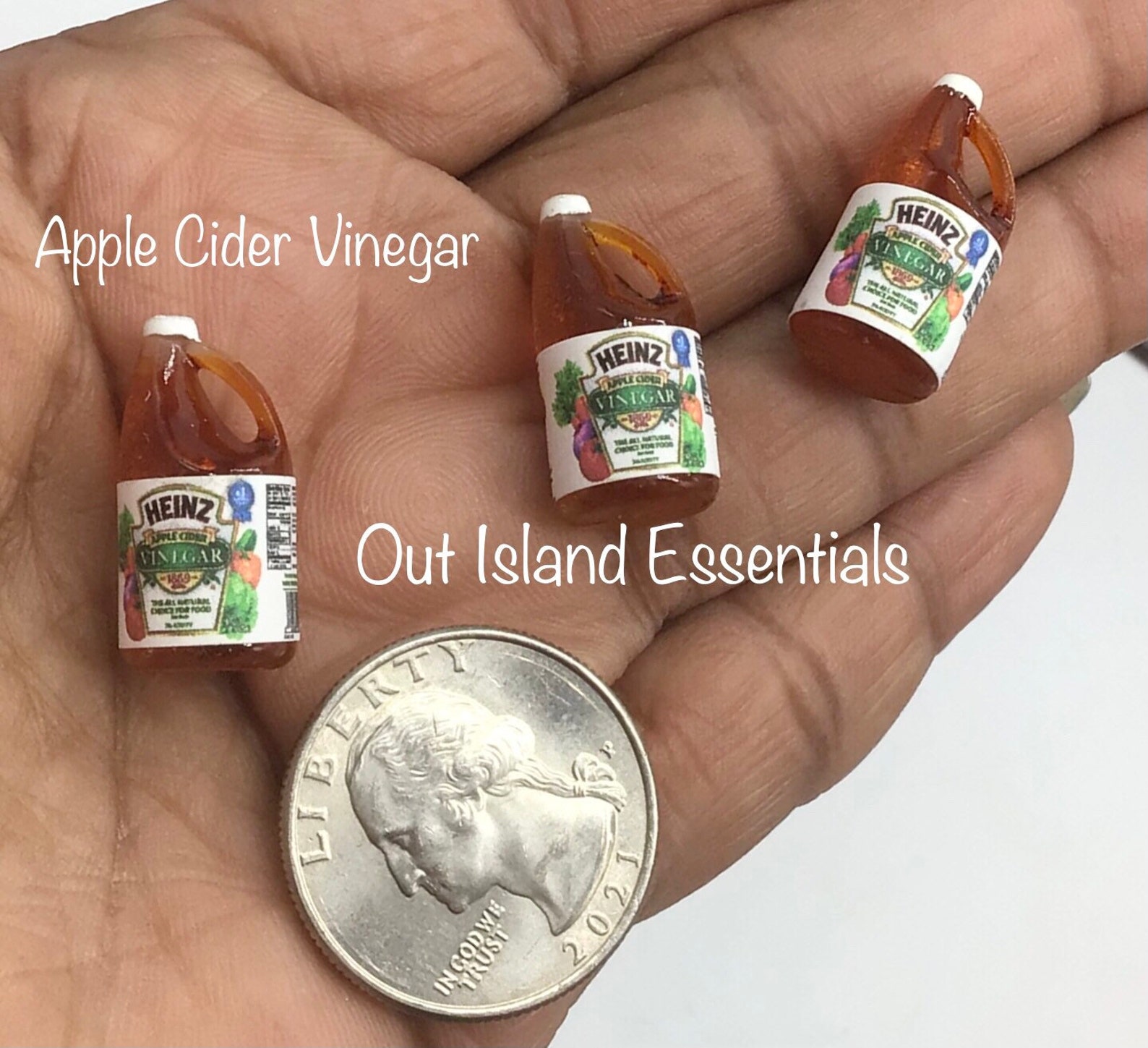 Miniature Apple Cider Vinegar I Miniature Healthy Options I 1:12 Scale ...
