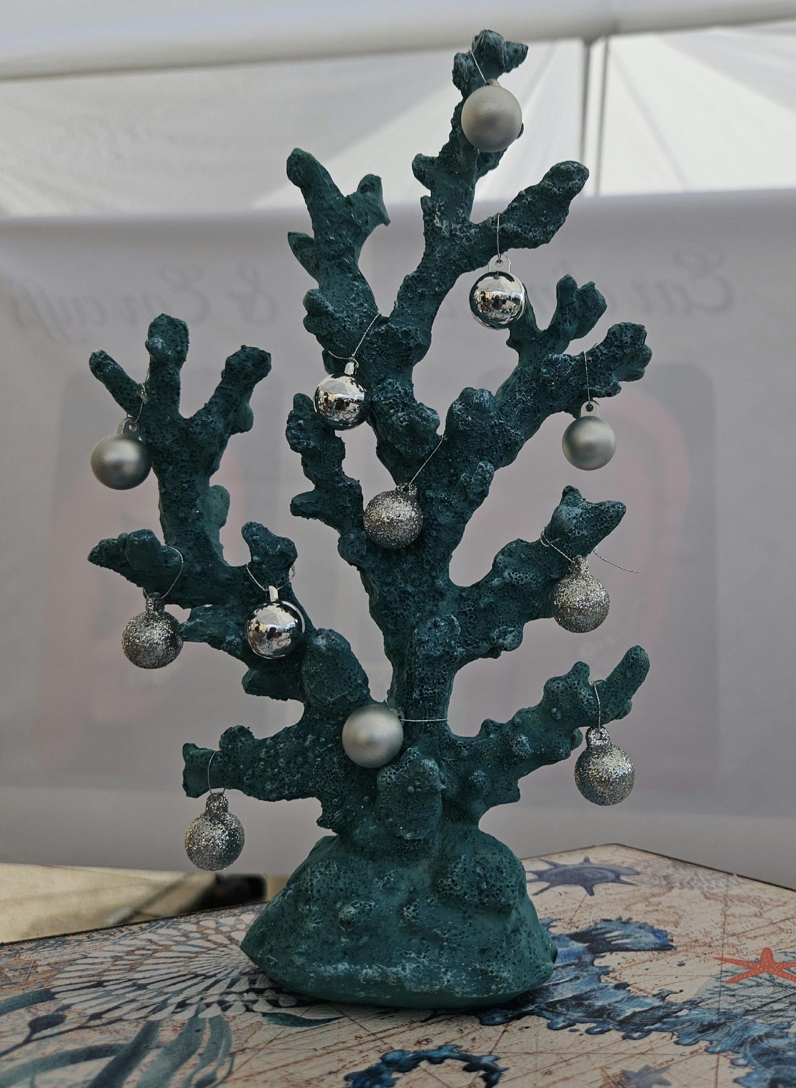 ONE Faux Coral Christmas Tree | Coral Christmas Decoration | Eco ...