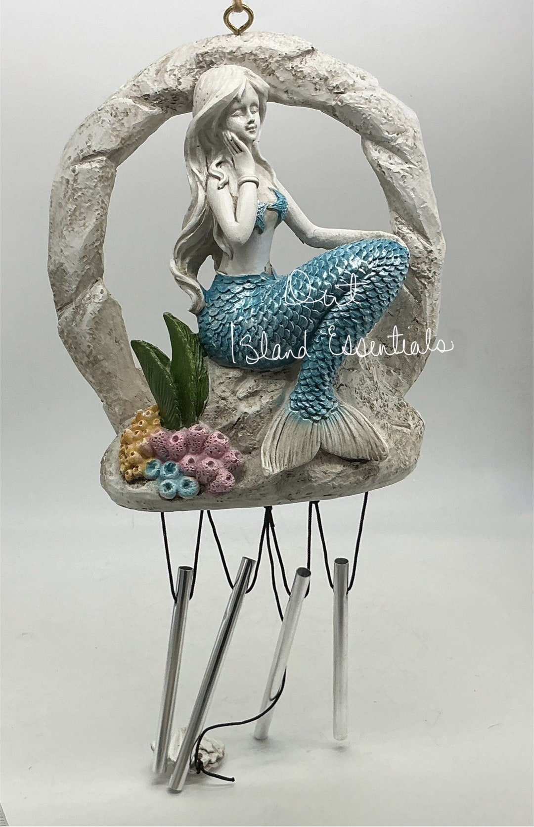 Mermaid Wind Chime I Coastal Windchime I Mermaid Collector’s Wind Chime ...