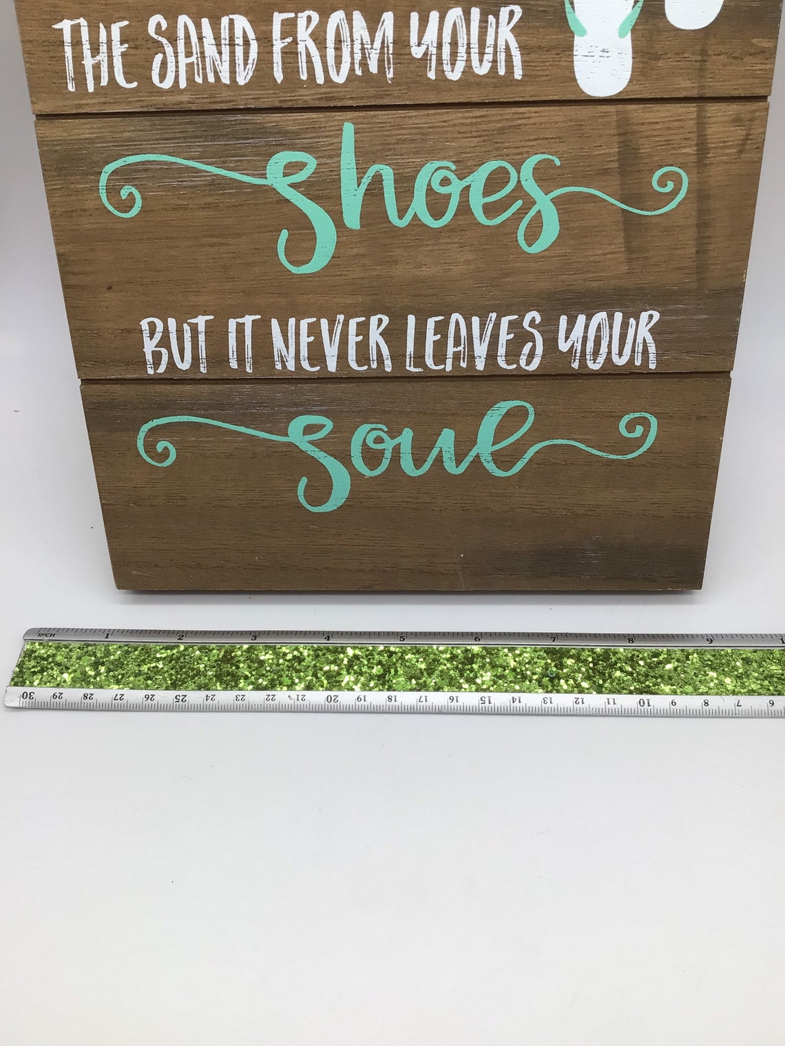 Wooden Beach Signs I Sand Never Leaves Your Soul Sign I | Etsy