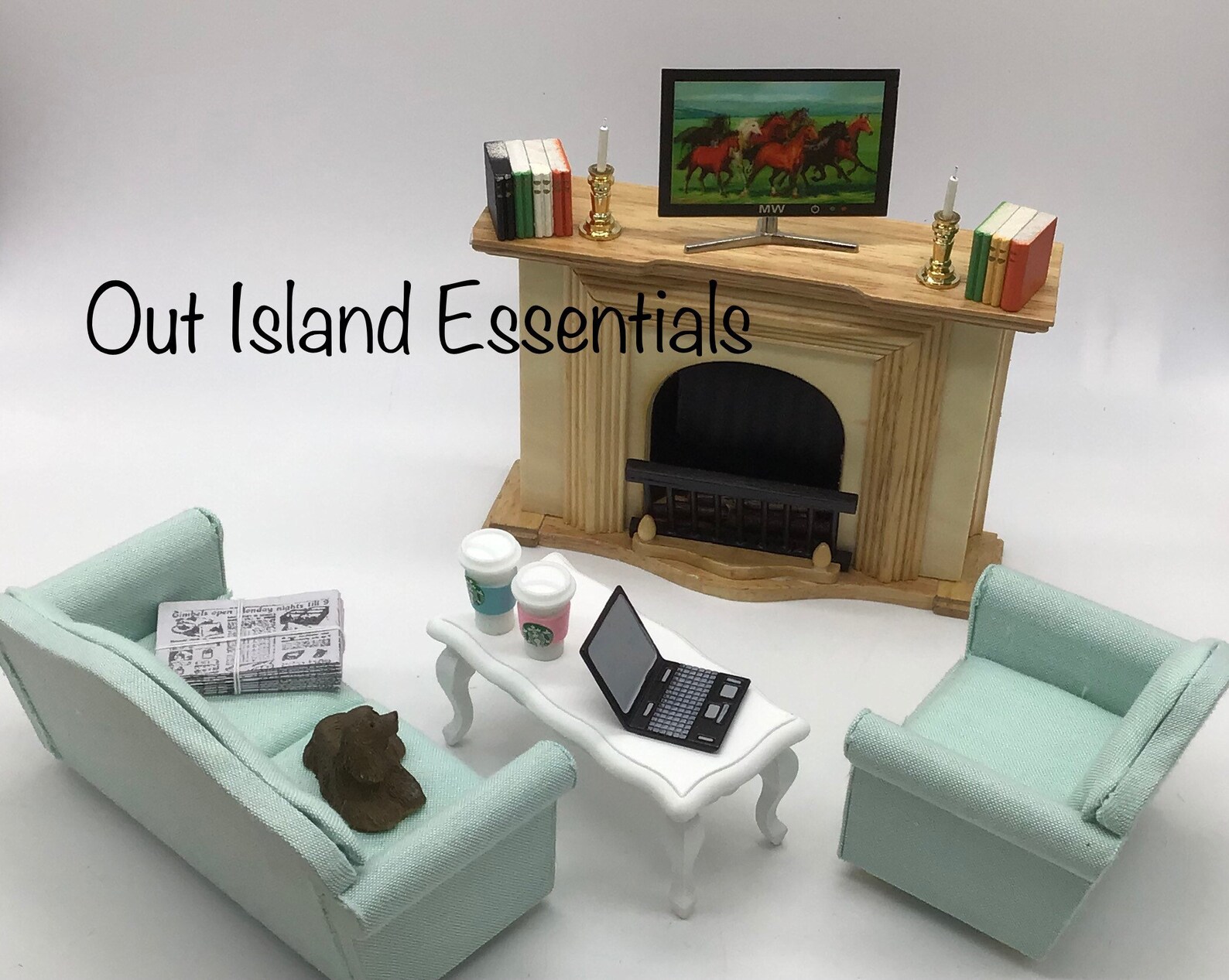 Dollhouse Miniature I Miniature Electronics I Miniature Home Office I 1 ...