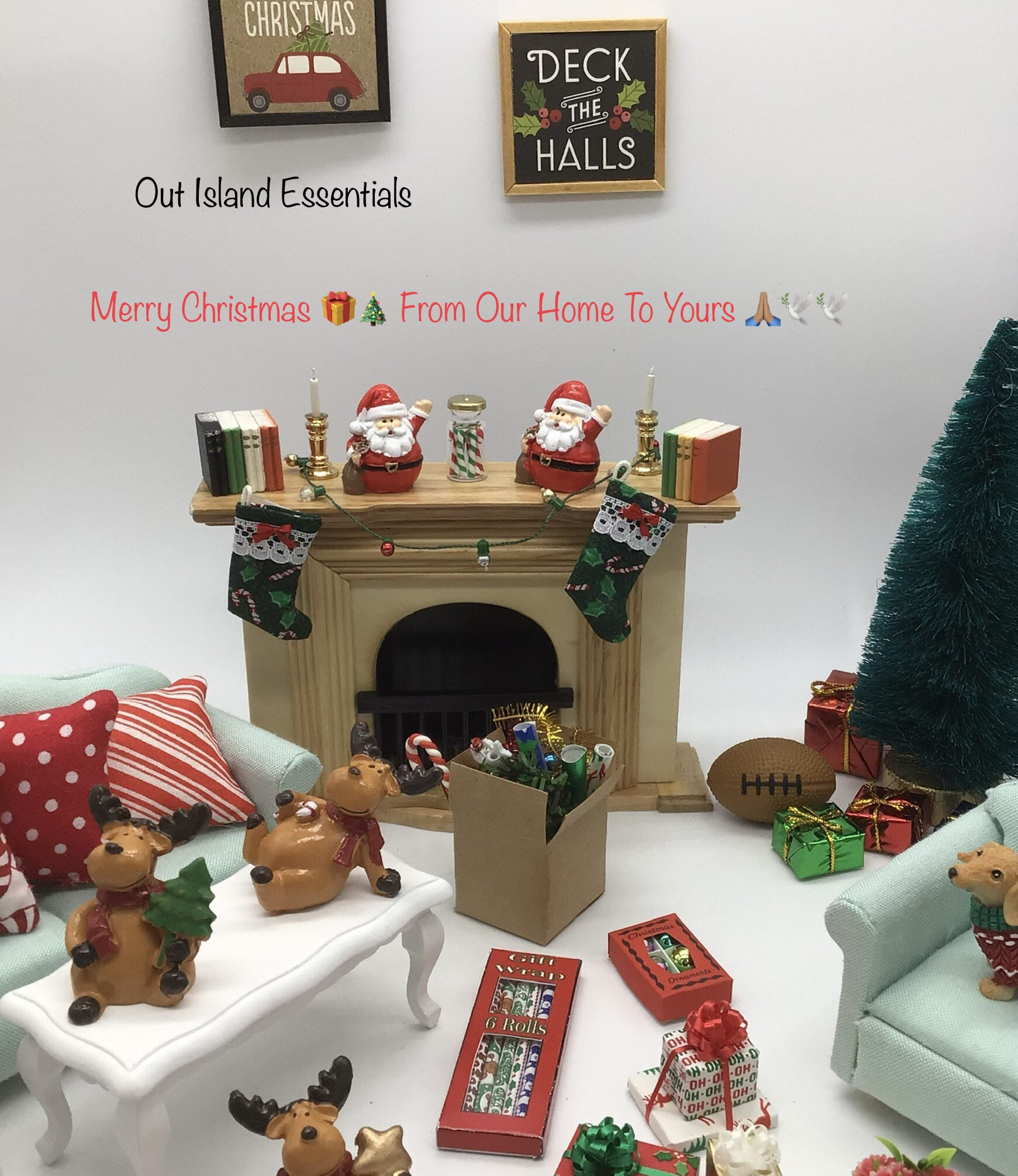 Miniature Dollhouse Christmas I Assorted Miniature Christmas - Etsy