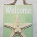 Welcome Sign Coastal Decor Sign Beach Sign Pool Decor - Etsy