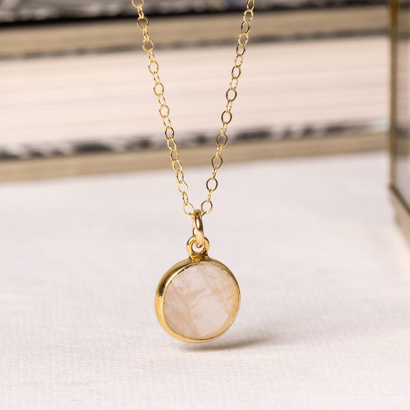 Rose Quartz Disc - Etsy