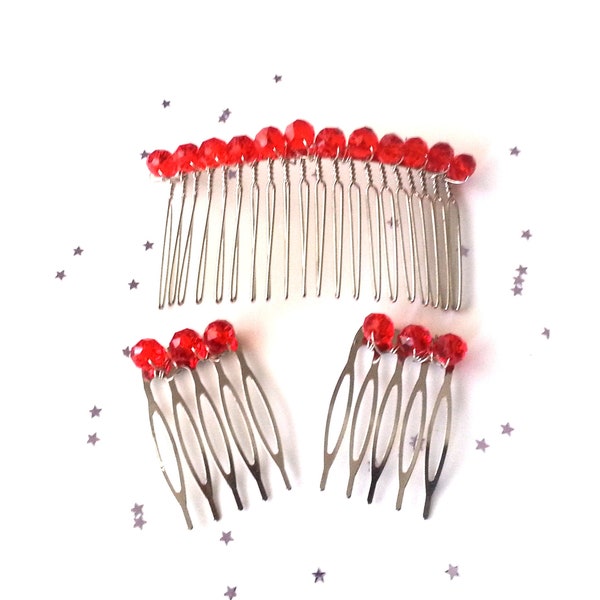 Red Hair Comb - Etsy UK