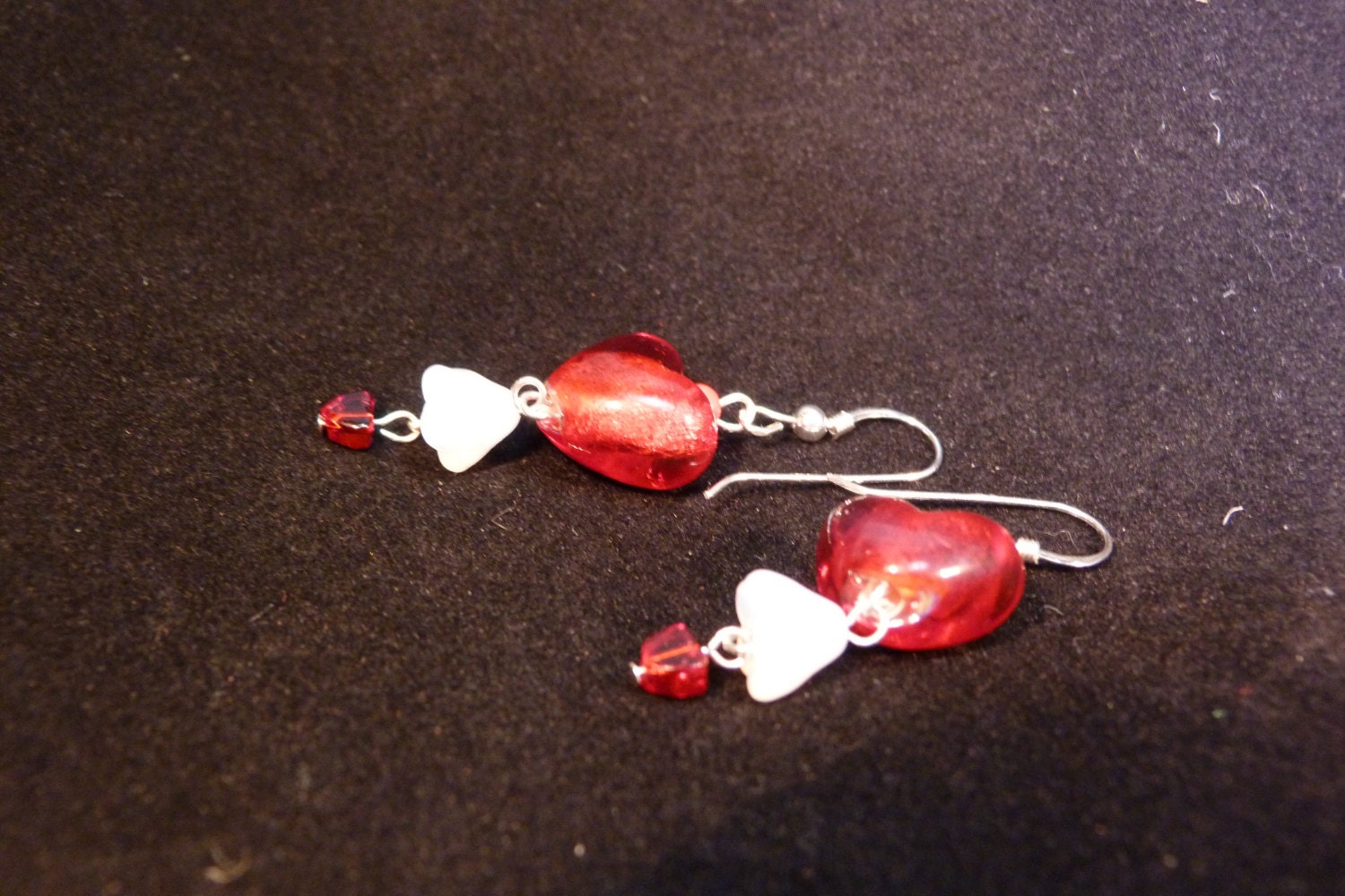 Bleeding Heart Earrings, Jewels From the Garden, Heart Earring ...