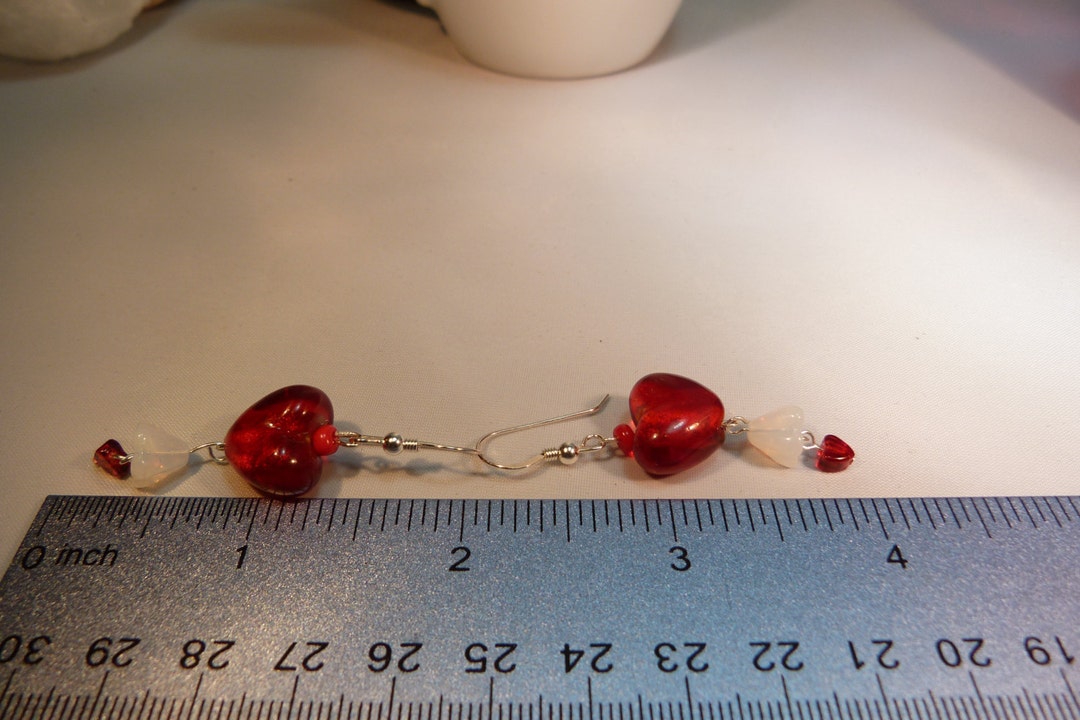 Bleeding Heart Earrings, Jewels From the Garden, Heart Earring ...