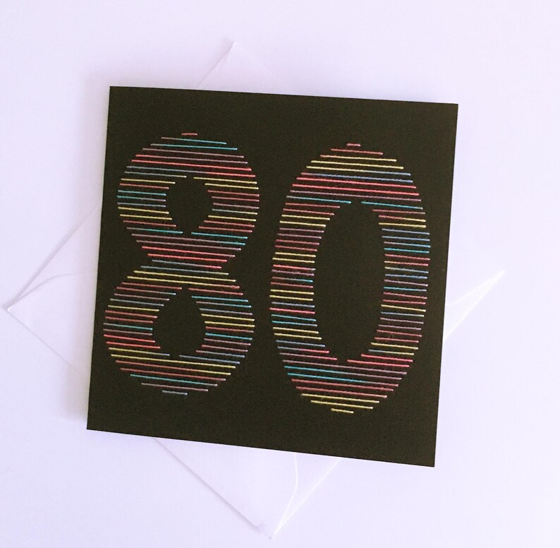 80th Birthday Card Number 80 Eighty Handmade String Art Etsy 80th-birthday-card-number-80-eighty-handmade-string-art-etsy