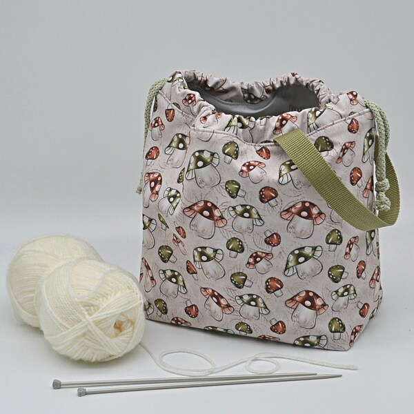 Knitting Project Bag - Etsy