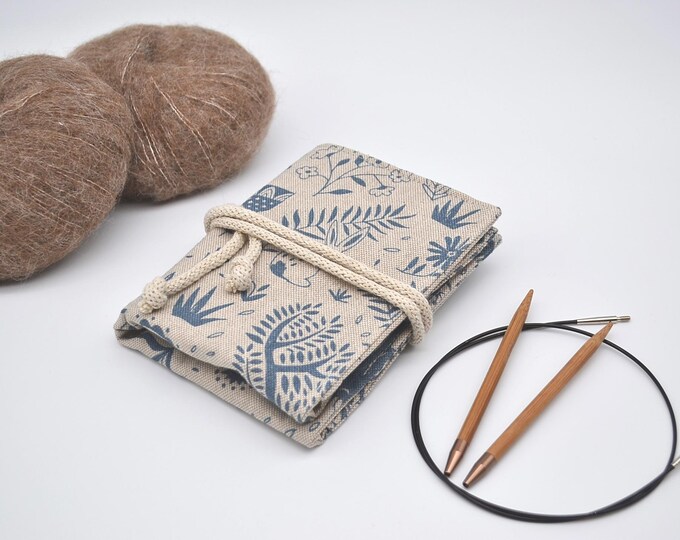 Woodland Theme Interchangeable Knitting Needles Storage Knit Needle ...