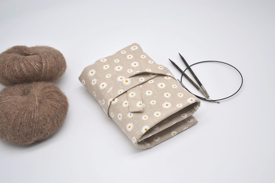 Daisy Knitting Needle Organizer Circular Needle Case Interchangeable ...